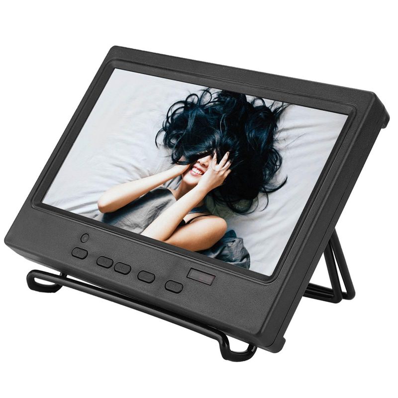 VGEBY 7 Inch 1024x600 Portable Monitor, Foldable Bracket Design,VGA AV ...