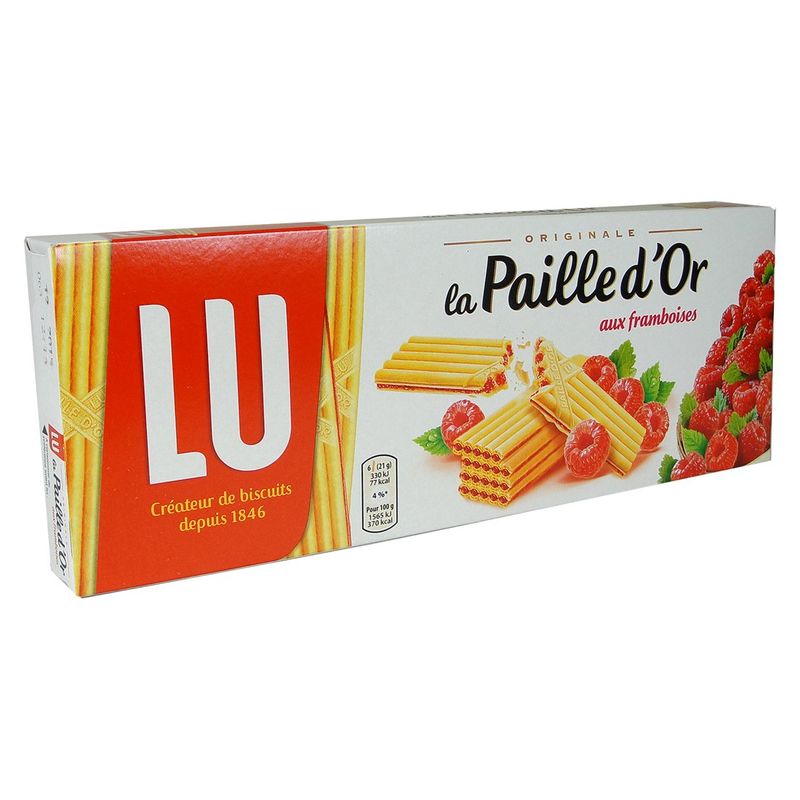 Lu Paille d'or Raspberry Cookies 170 Gr - EveryMarket