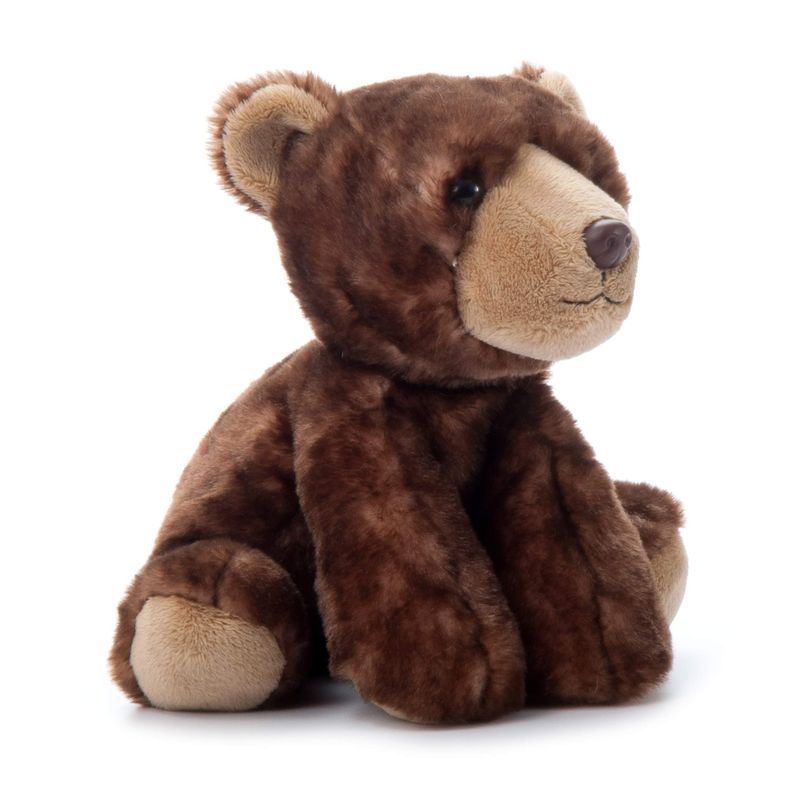 The Petting Zoo Brown Bear Stuffed Animal, Gifts for Kids, Wild Onez ...