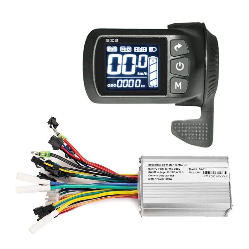 Kunray 24-48 V Electric Scooter Controller Kit with LCD Display Switch ...