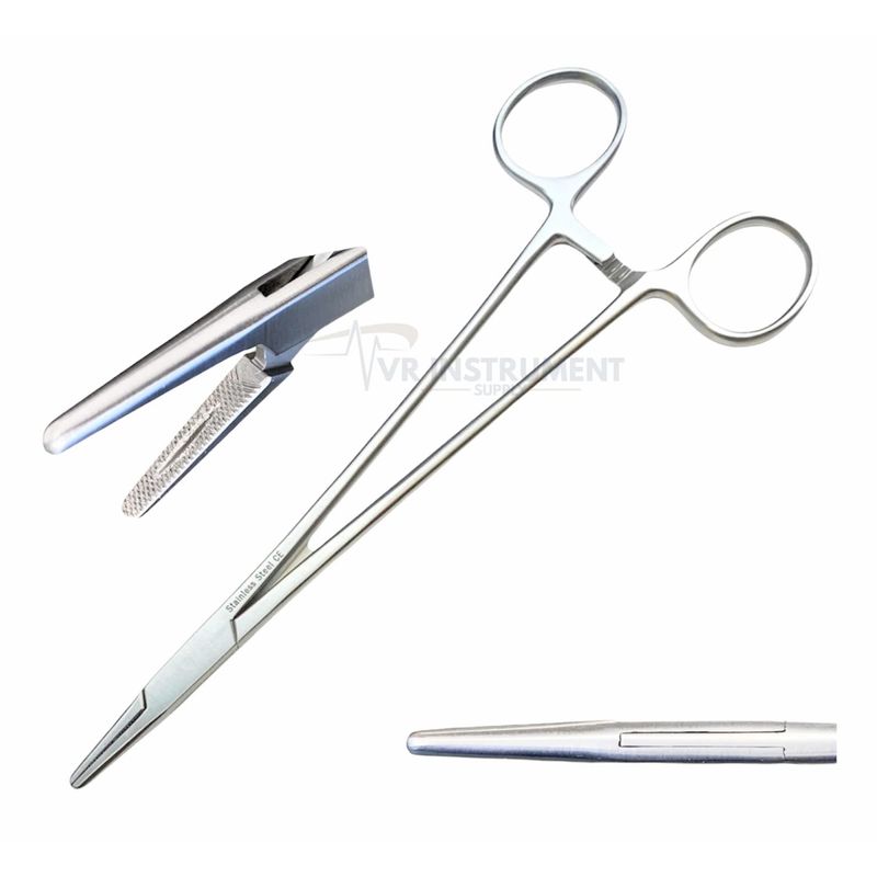 VR Instrument Supply Mayo Hegar Needle Holder Driver Serrated Dental ...