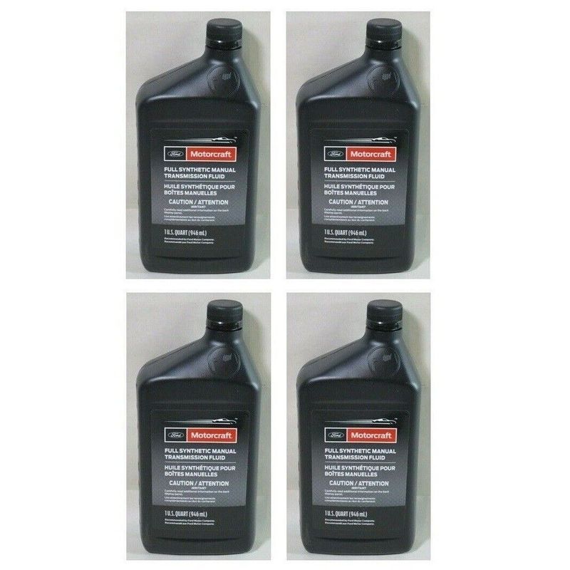 4 Quart Full Synthetic Manual Transmission Fluid OEM FORD Motorcraft ...