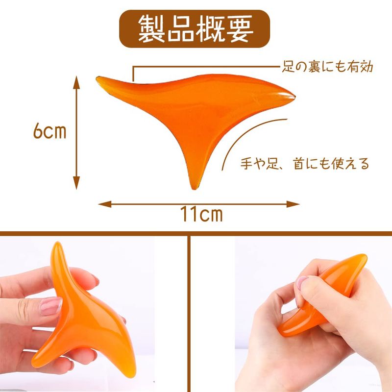 Pressure Point Push Stick Massage Stick (4 Types of Pressure Point ...