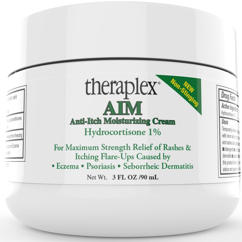 Theraplex AIM - Anti-Itch Moisturizing Cream (3 oz) - Non-stinging ...