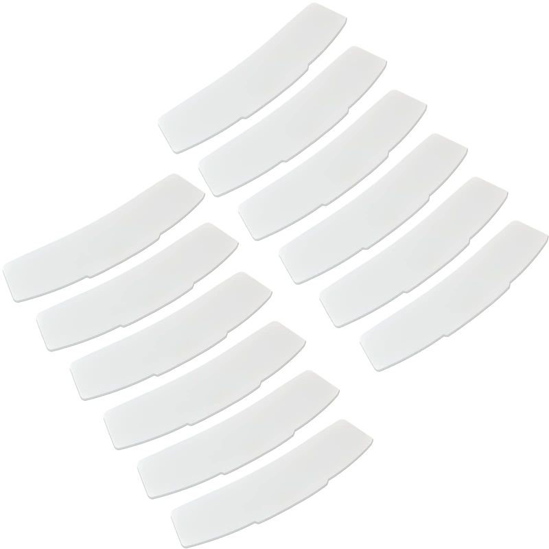 Hercicy 12 Pcs Tab Collar for Clergy Shirt White Priest Collar Tab ...