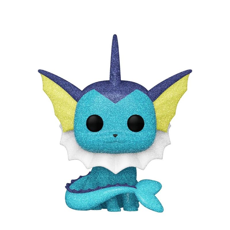 Funko Pop! Games Pokemon Vaporeon 627 Diamond Collection (B&N Shared ...