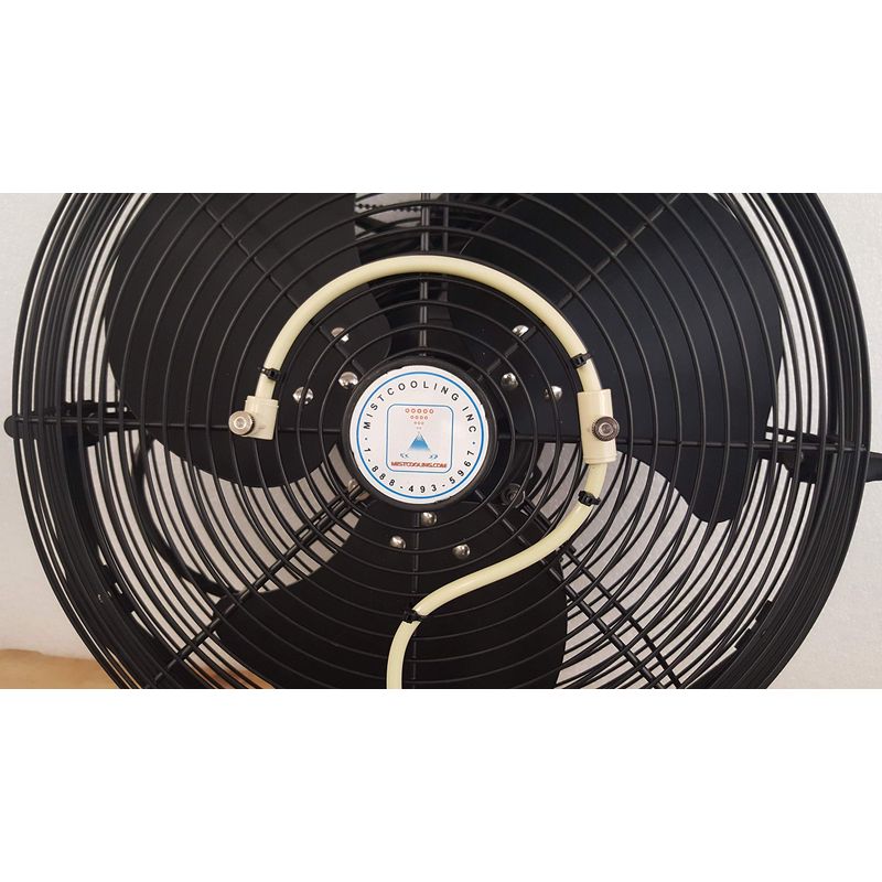 mistcooling - Fan Mist Kit - Made in USA tubing - Low Pressure Misting ...