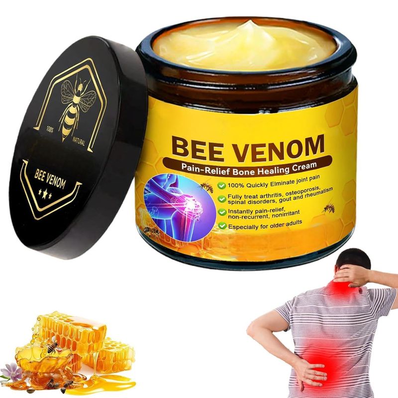 XRLXRL Bee Venom Pain-Relief Bone Healing Cream, Professional Bee Venom ...