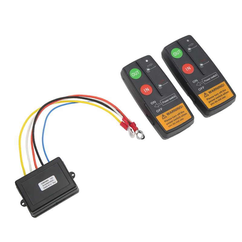 12V 24V Recovery Wireless Winch Remote Control Kit for Truck ATV SUV ...
