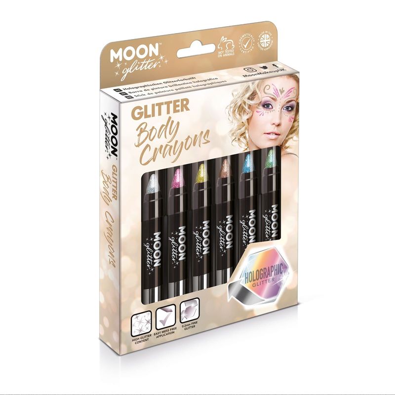 Holographic Glitter Paint Stick/Body Crayon makeup for the Face & Body ...