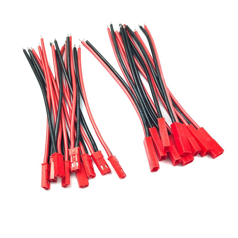 ZSDZFYLLK 10 Pairs JST SYP 2 Pin Plug Connector Male Female Plug with ...