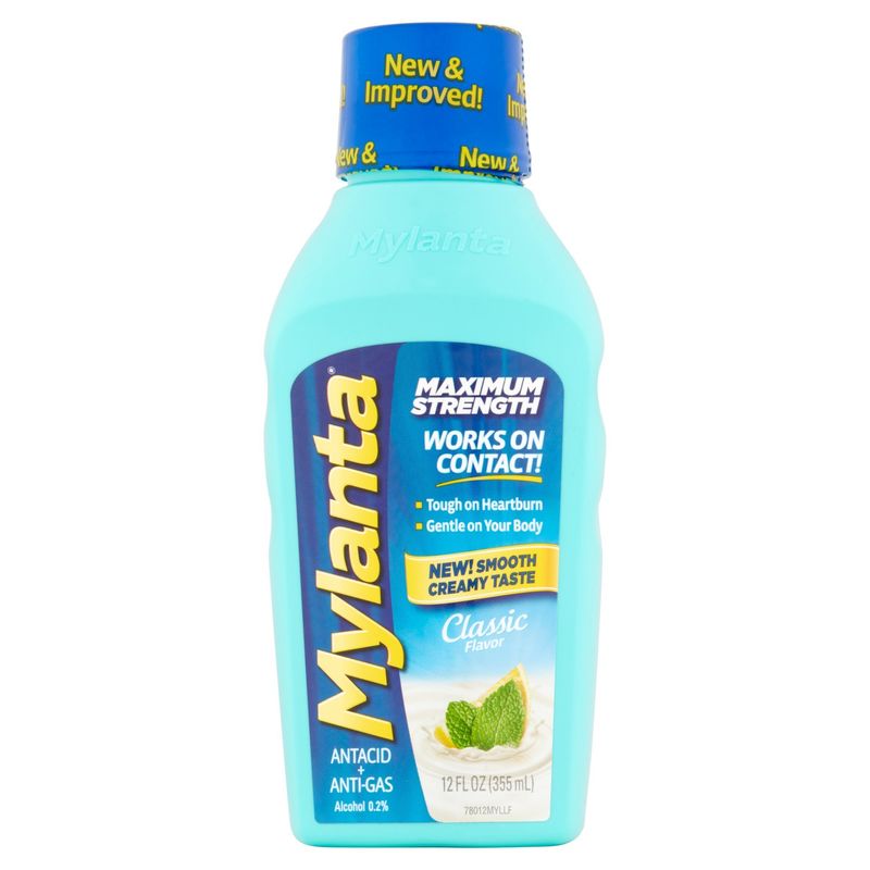 Mylanta Maximum Strength Liquid, 12 Fl Oz (Pack of 2) - Online ...