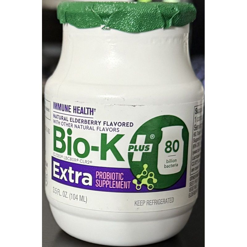 Bio-K Plus Probiotic ExtraCare 80 Billion CFU Liquid 3.5oz 5/25 FREE ...