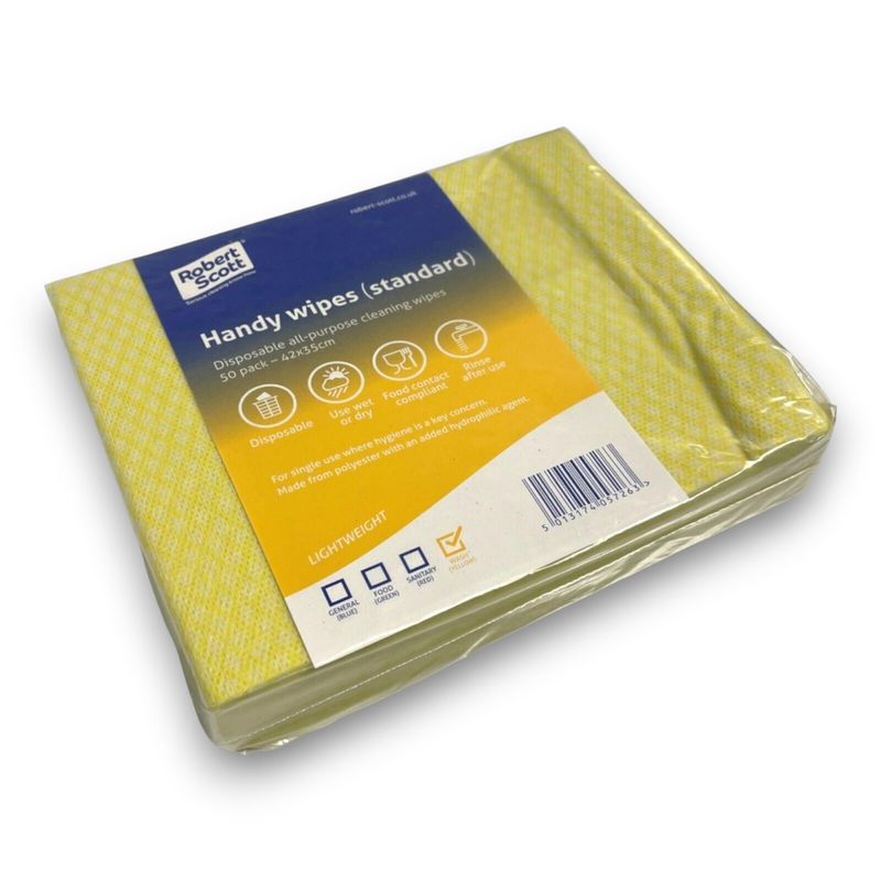 Handy Wipes Standard General Purpose Cleaning Cloth - Strong Disposable ...