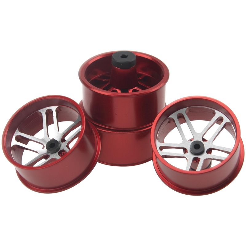 Vgoohobby Aluminum Alloy Wheels Rims OD 23.5mm Compatible with Tamiya ...