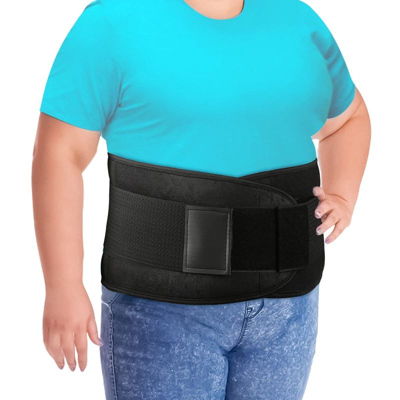 KLEUET Back Brace for Lower Back Pain - Lumbar Support Relief for Back ...