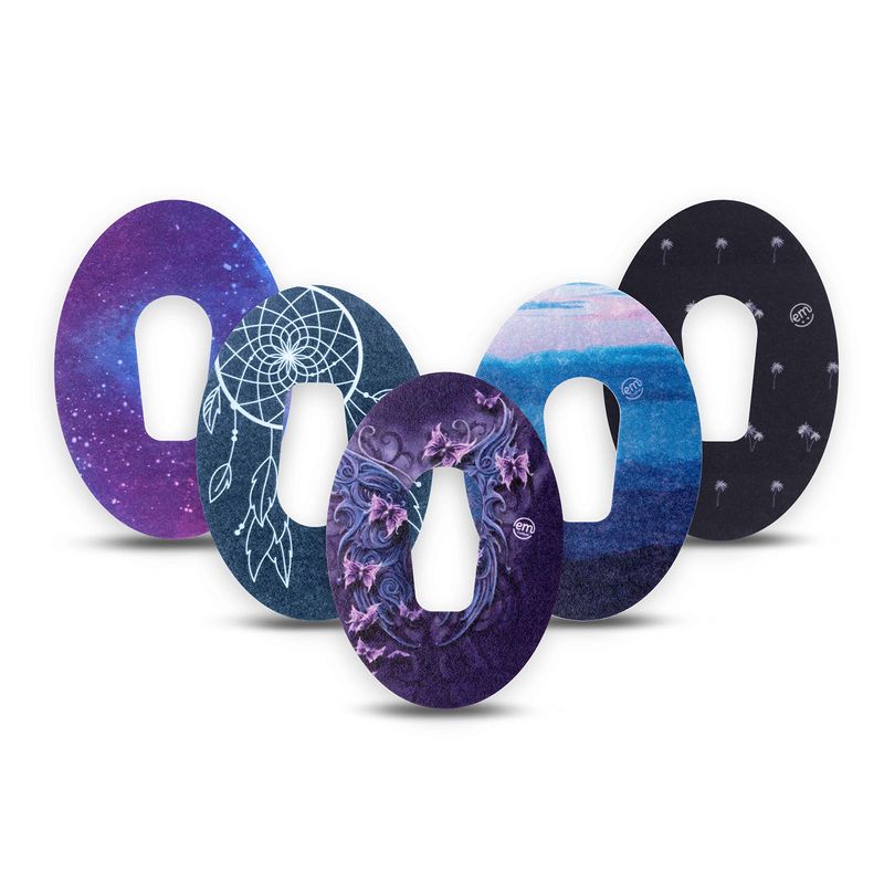 Patches for Dexcom G6 (5 pieces) - Pre-cut, waterproof, non-fraying CGM ...