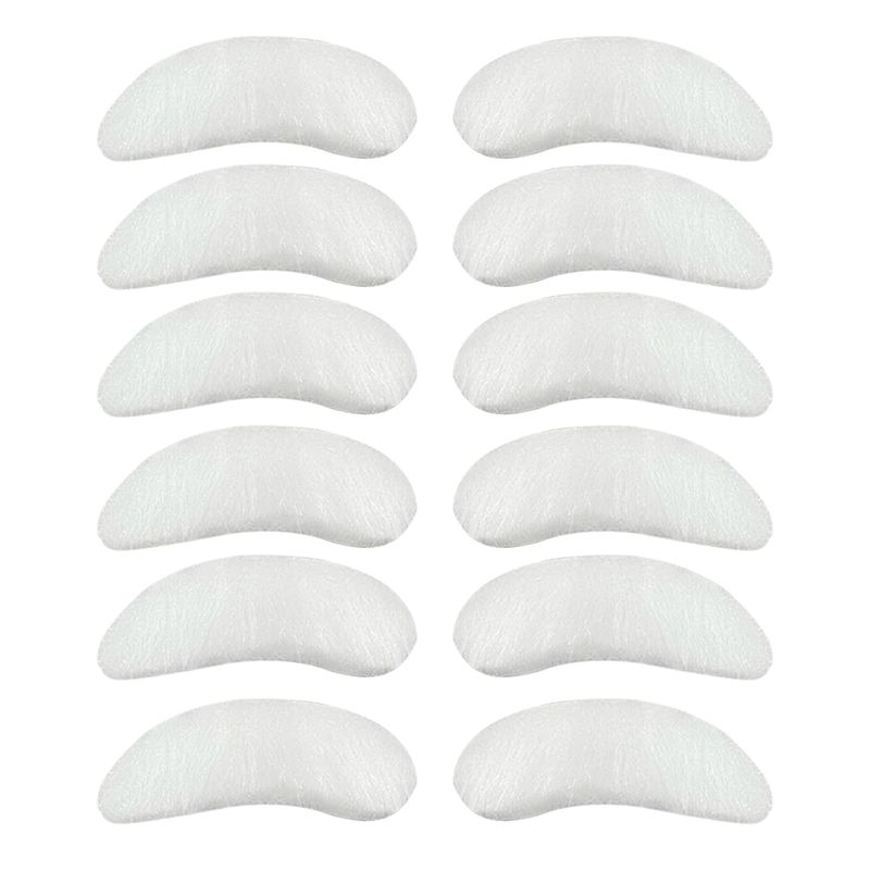 Nereds 6 Pairs Santa Eyebrows White Fake Eyebrows Realistic Facial Hair ...