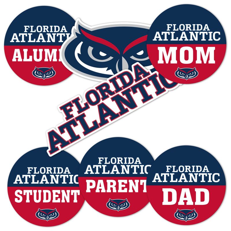 Desert Cactus Florida Atlantic University Sticker FAU Owls Vinyl Decals ...