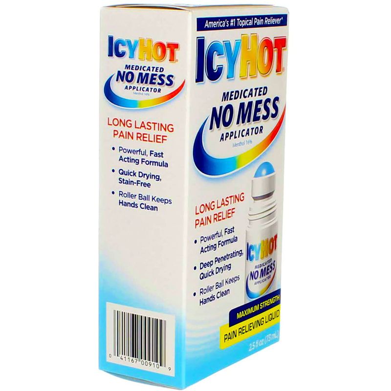 Icy Hot Maximum Strength Pain Relieving Gel Roll On - 2.5 oz, Pack of 3 ...