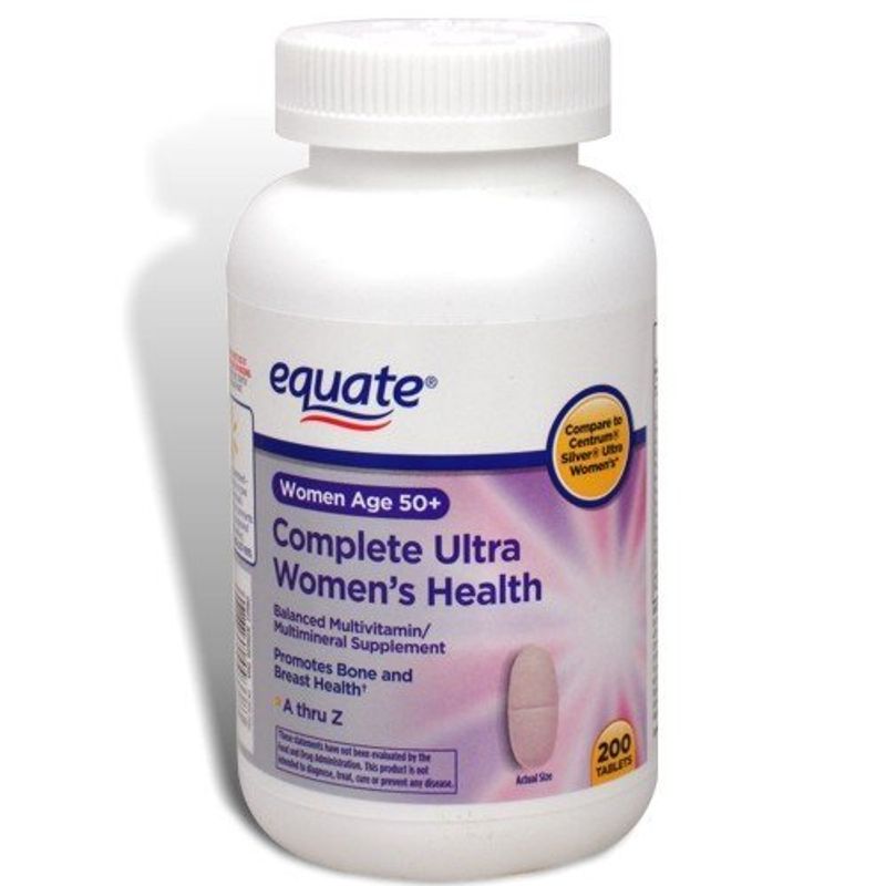 Equate - Complete Ultra Women's Health, 200 Tablets - Online ...