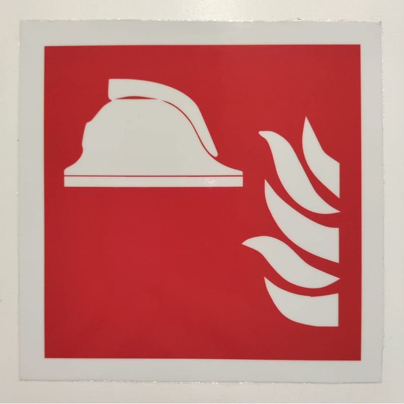 ISO Safety Label Sign International Collection of fire-Fighting ...