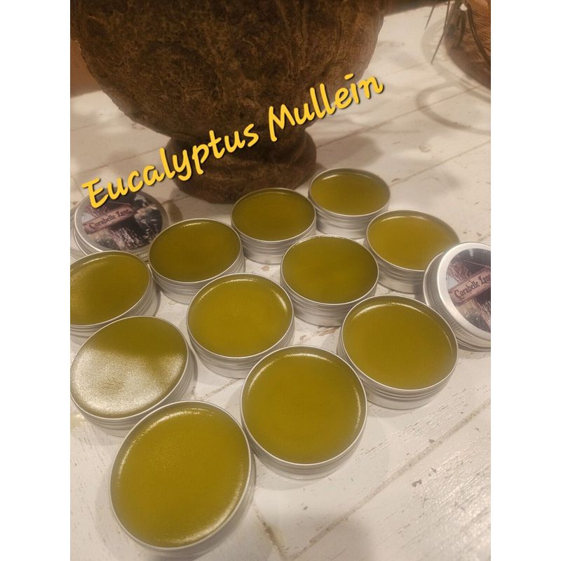 Congestion/Muscle Aches Eucalyptus and Mullein Salve - Online ...