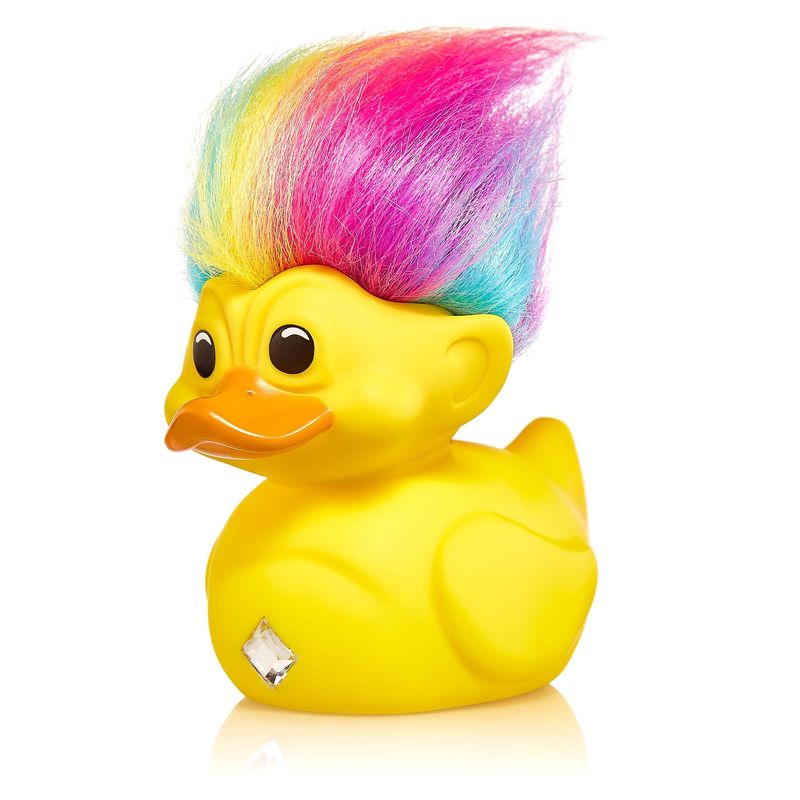 TUBBZ Boxed Edition Rainbow Troll Collectible Vinyl Rubber Duck Figure ...