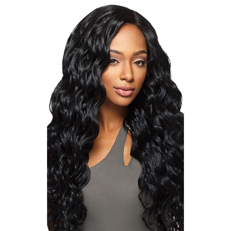 purple pack virgin body Brazilian boutique 100% human hair blend 18"20 ...