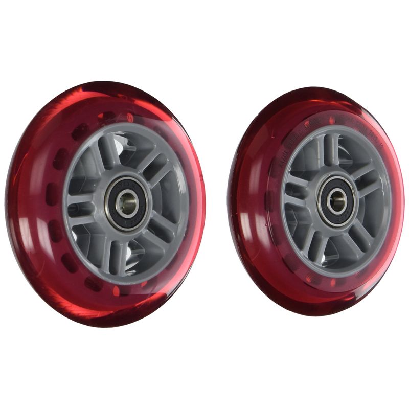 Razor Scooter Replacement Wheels Set with Bearings - Red - Online ...