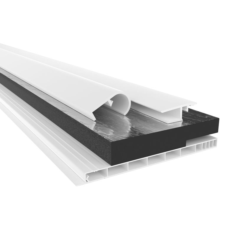 HEXIM PVC Roller Shutter Box Cover Complete Set, Roller Shutter Box ...