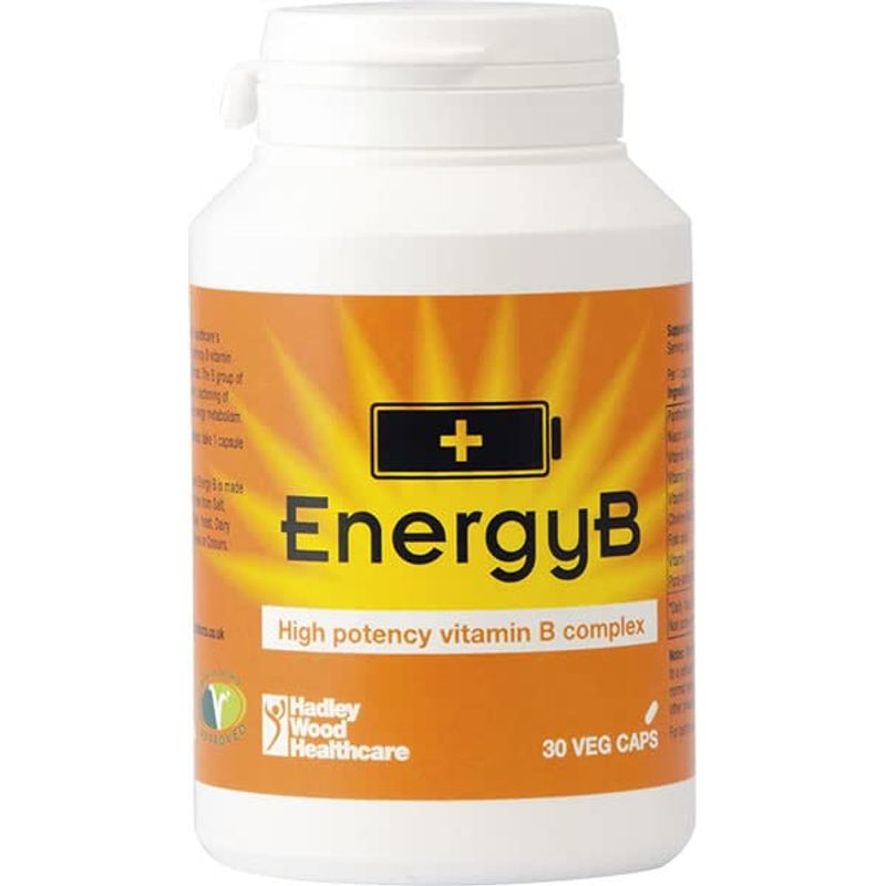 Energy B Complex. High Potency Full Spectrum B Complex Food Supplement ...