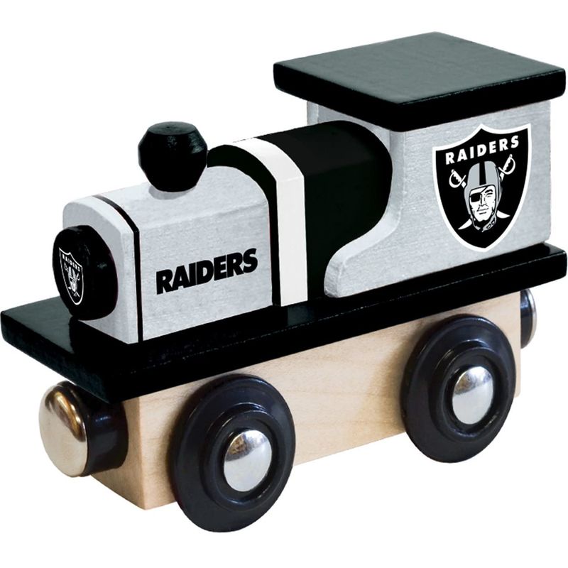 MasterPieces NFL Raiders Real Wood Toy Train, For Ages 3+ - Online ...
