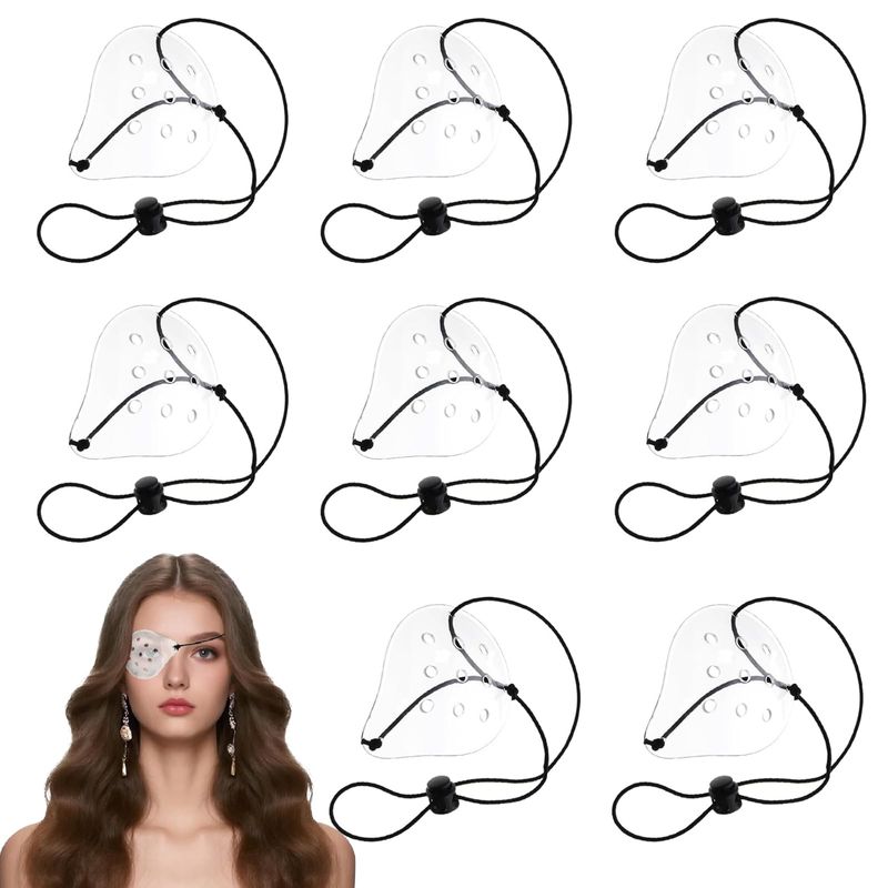 Eye Shield After Cataract Surgery,Eye Patch,8 Pcs Transparent ...