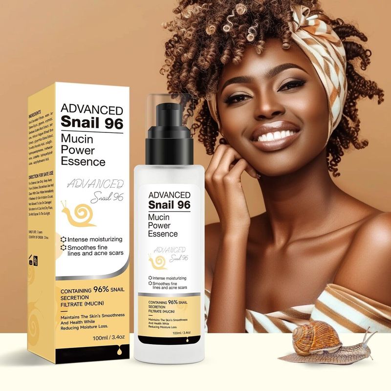 Advanced Snail 96 Mucin Power Essence 100ml, Skin Repair & Hydrating Serum, Snail Secretion ...
