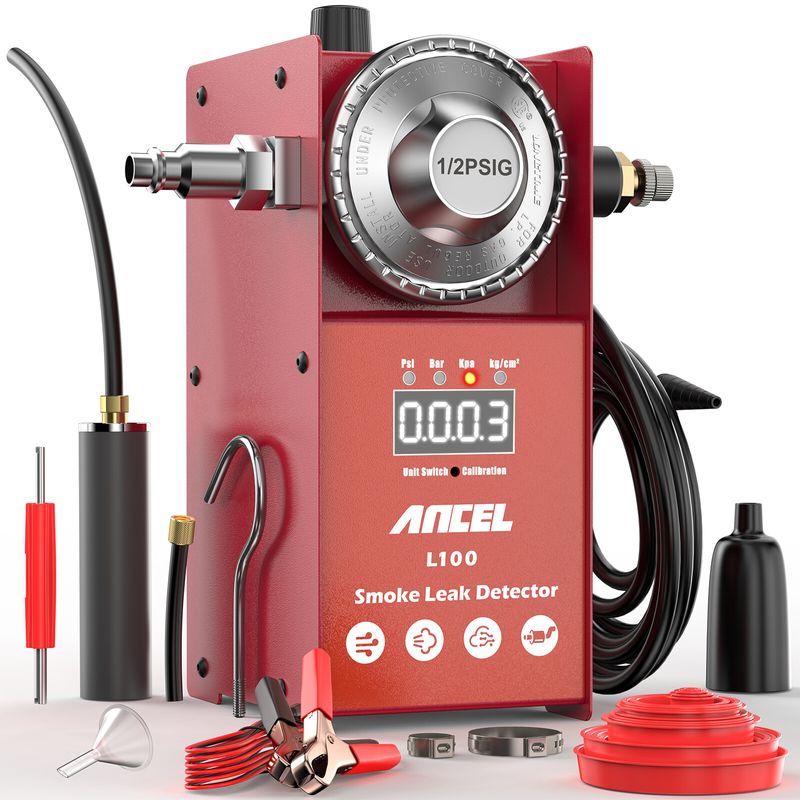 Digital Auto Smoke Detector Diesel Gas Engine Fuel A/C Refrigerant Leak ...