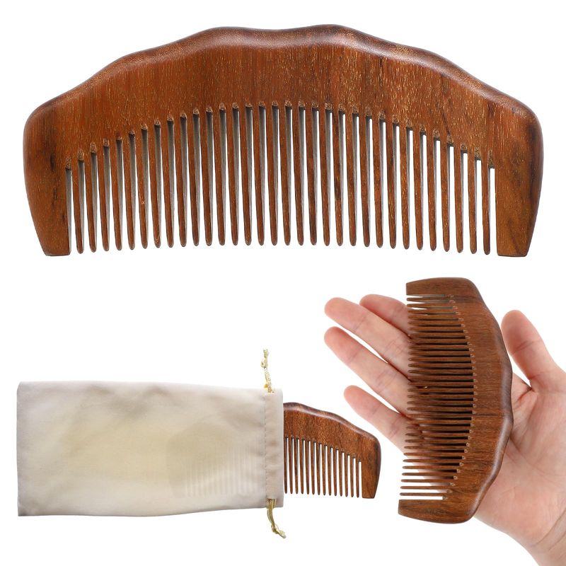 Giantree Wooden Labor Comb, Birth Comb for Labor with Bag Cloth Natural ...