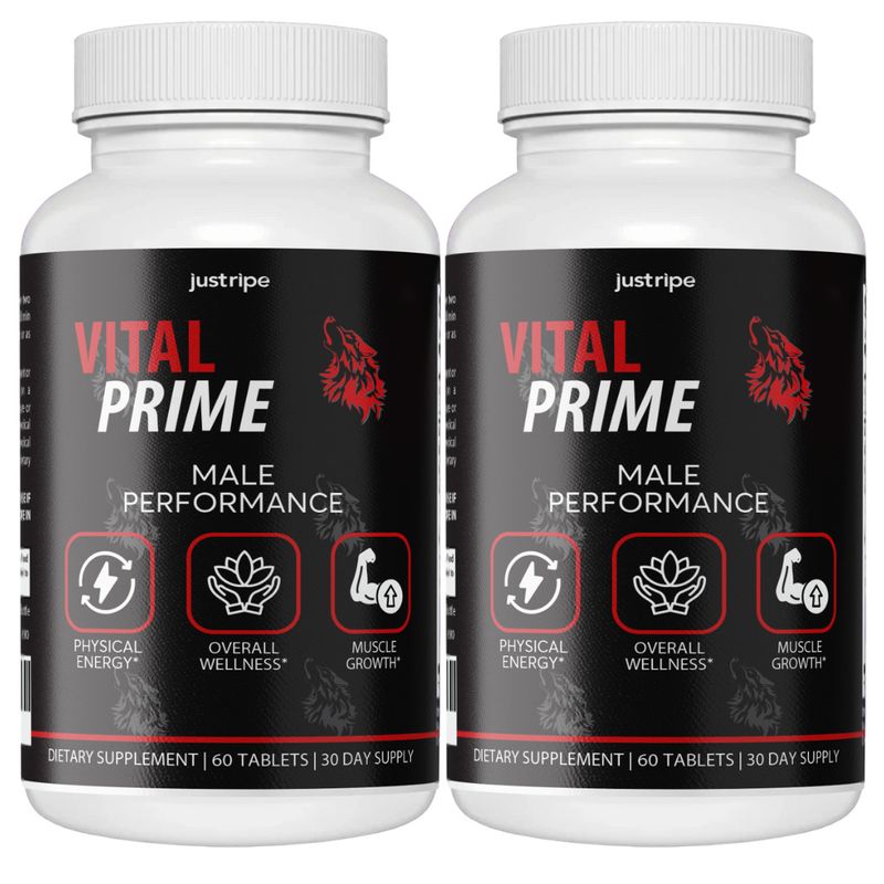 Vital Prime Men, Maximize Energy, Vitality & Stamina Supplement - 2 ...