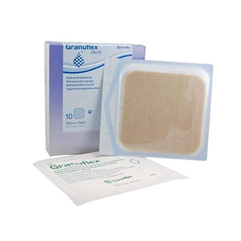 Granuflex Hydrocolloid Dressings 15 cm x 15 cm x5 Ulcers/Burns/Wounds ...