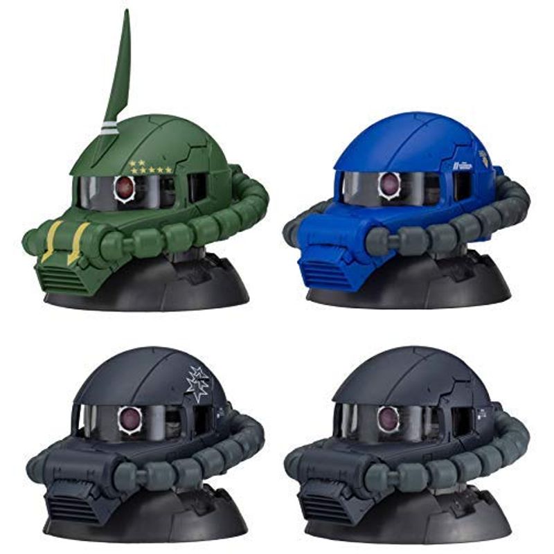機動戦士ガンダム EXCEED MODEL ZAKU HEAD4 全4種セット - Online Marketplace - EveryMarket
