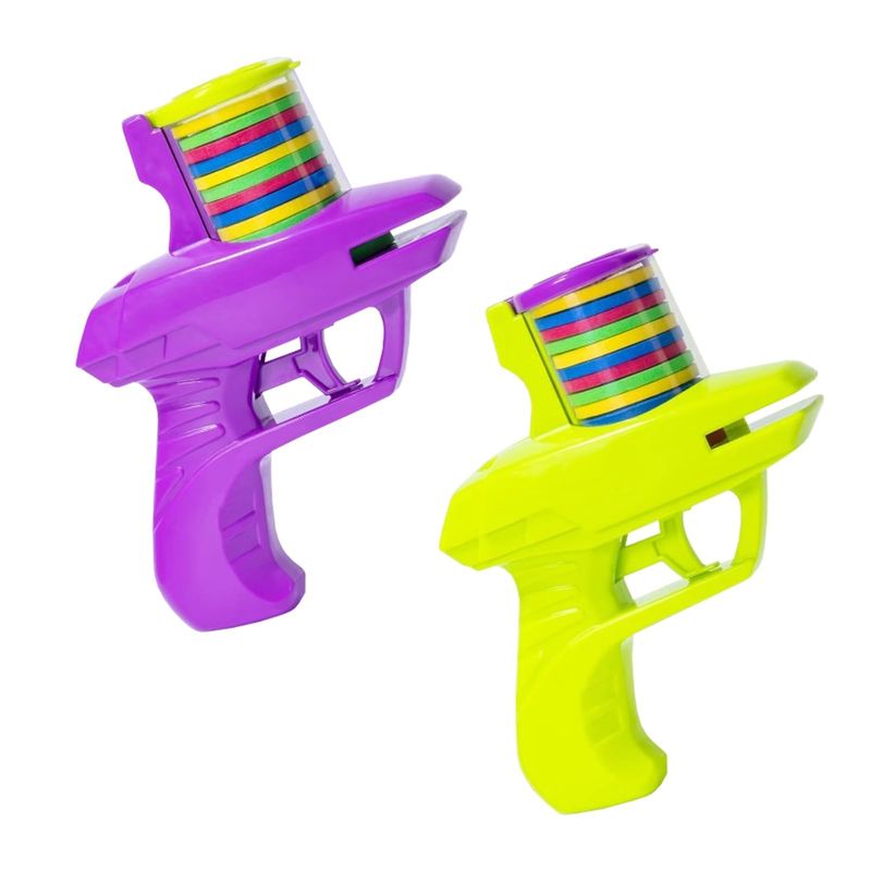 DEETREK 2 pcs Foam Disc Launcher Flying Disc Airplane Foam Disc ...