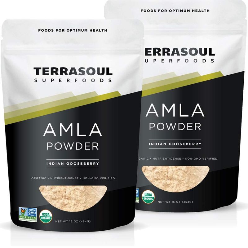 Terrasoul Superfoods Organic Amla Berry Powder (Amalaki), 2 Lbs - Rich ...