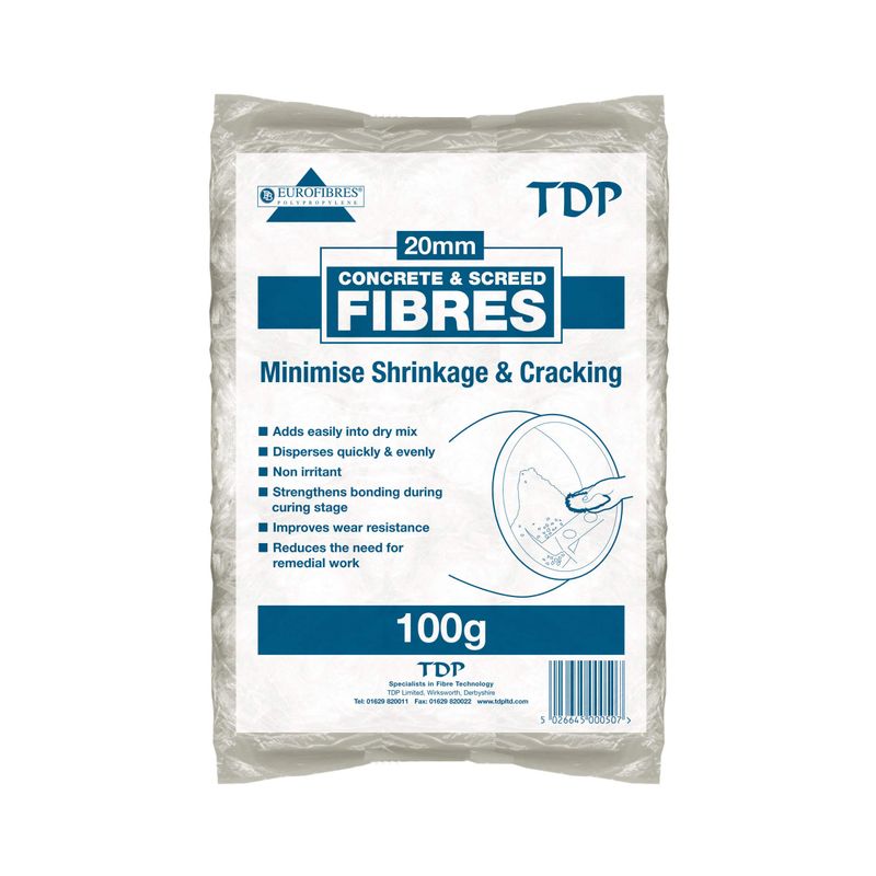 Concrete Fibres and Screed Fibres - Fibre 20mm 100 Grams - EveryMarket
