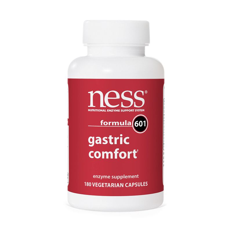 NESS Enzymes Gastric Comfort formula #601 180 caps - EveryMarket