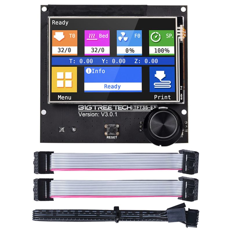 BIGTREETECH TFT35 V3.0 Graphic Smart Display Controller Board for 3D Printer Ramps 1.4 RepRap 3D ...
