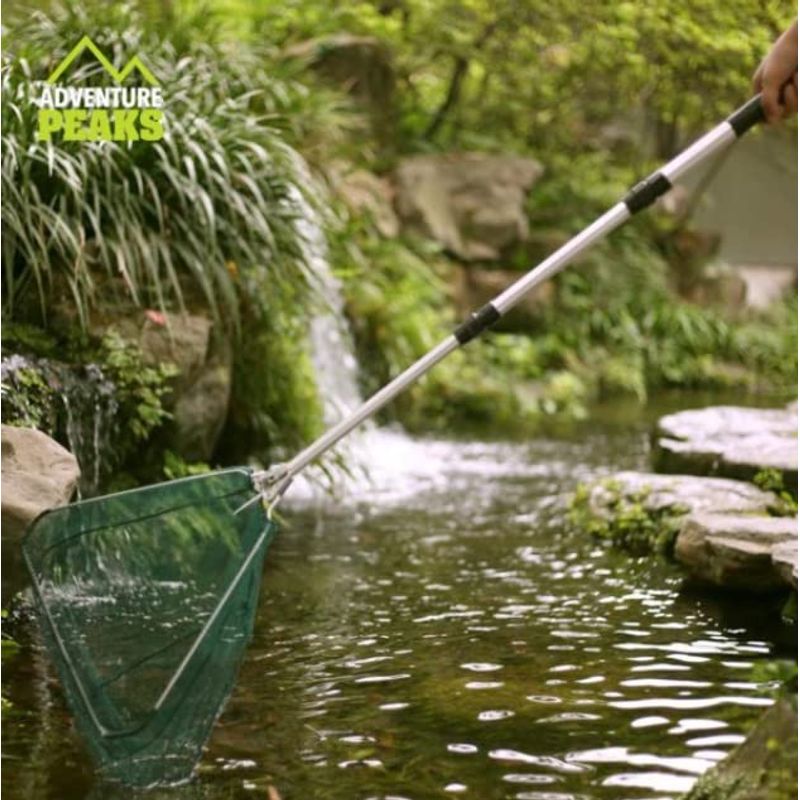 Garden Mile Telescopic Landing Net Lightweight Fishing Net Extends from ...