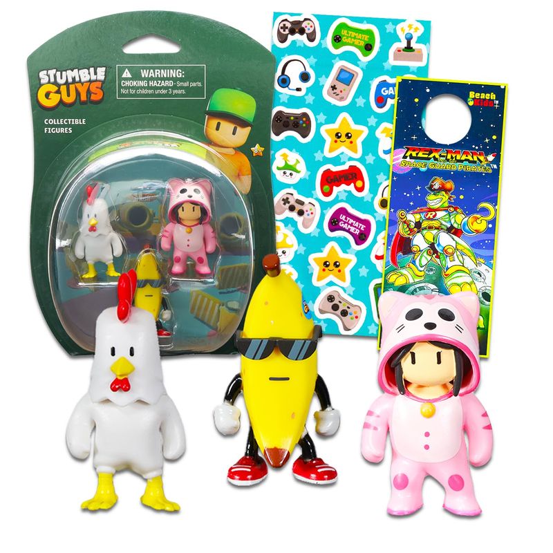 Officially Licensed Stumble Guys Collectible Figures - Bundle with ...