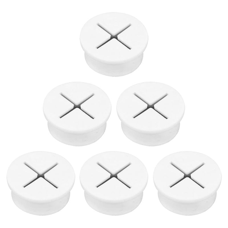 Jagowa 6-Piece Cable Grommet Kit,Flexible Covers for Plugs & Wires ...