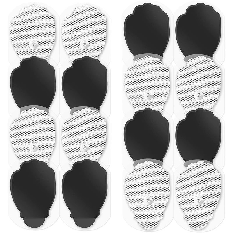 Easy@Home Tens Machine Pads 16 2"x3" Reusable Adhesive Electrode TENS ...
