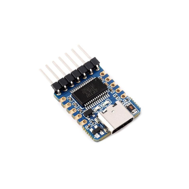 Waveshare USB to UART (TTL) Mini Communication Module with Pinheader, Stable Communication, Over ...